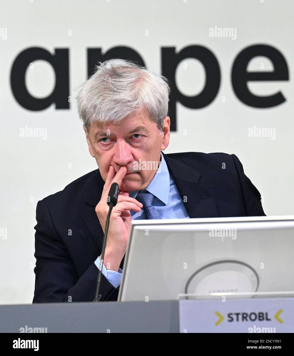 RBI CEO Johann Strobl on Tuesday, 4 February 2025, at the press ...