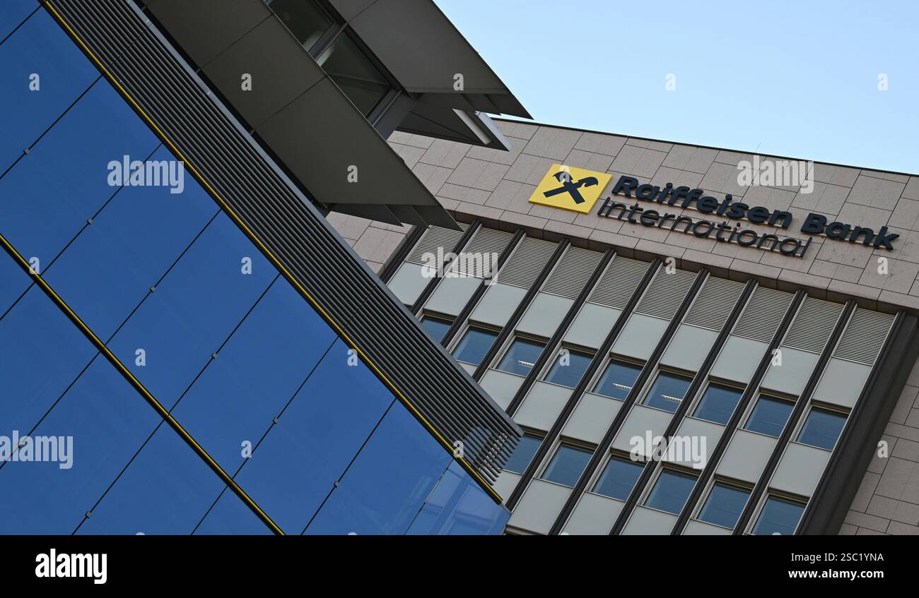 Raiffeisen Bank International (RBI) taken on Tuesday, 4 February 2025 ...