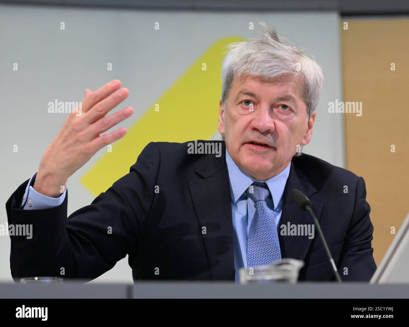 RBI CEO Johann Strobl on Tuesday, 4 February 2025, at the press ...
