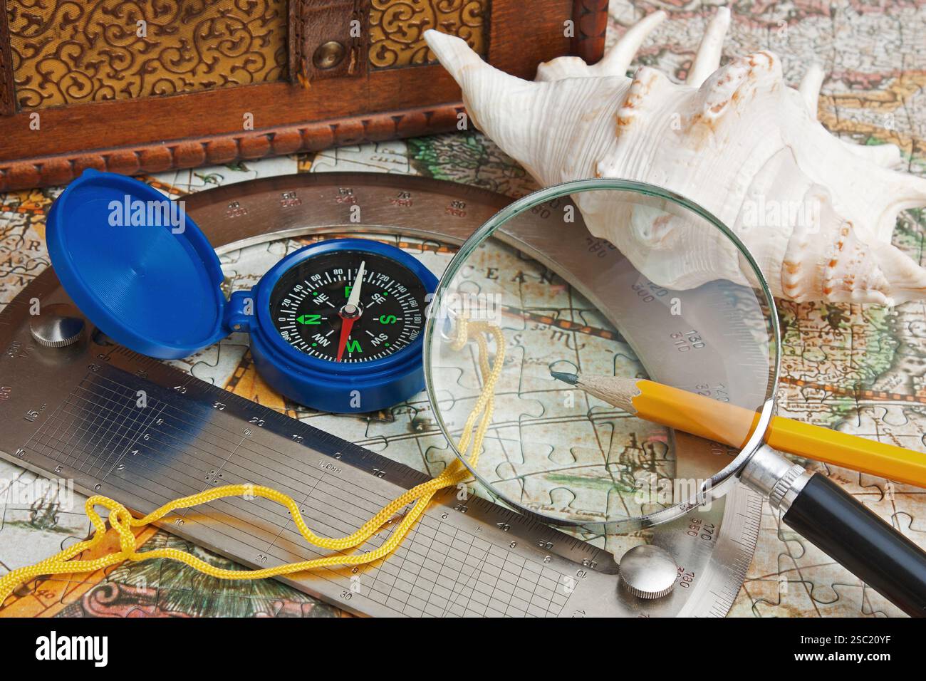 The spirit of adventure and discovery Stock Photo - Alamy