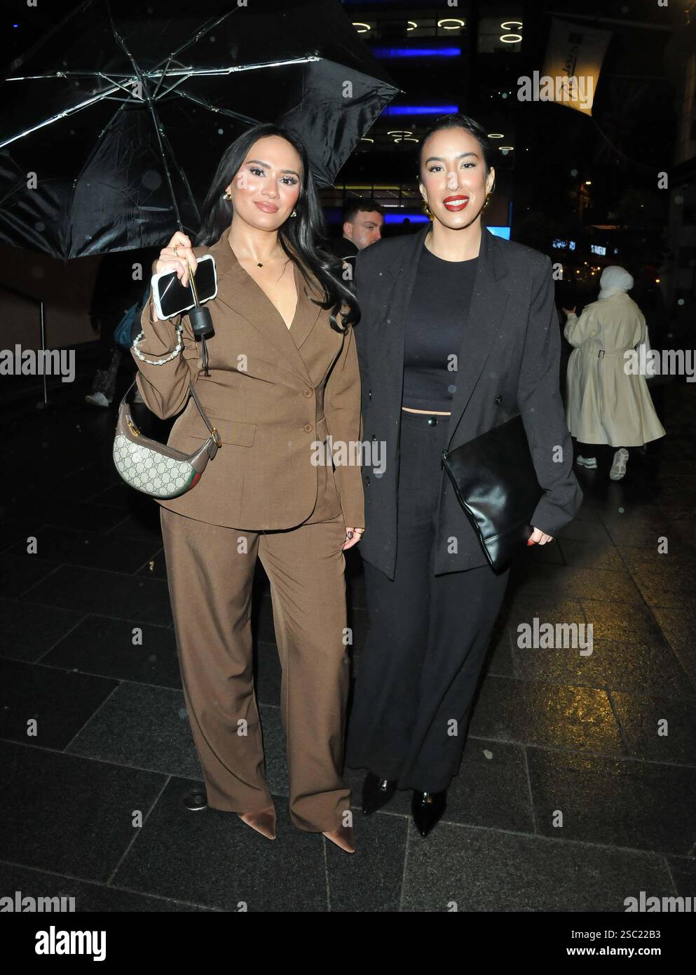 Jasmine Johnson and Maria Benkh at the "Celebrity Bear Hunt" Netflix TV ...