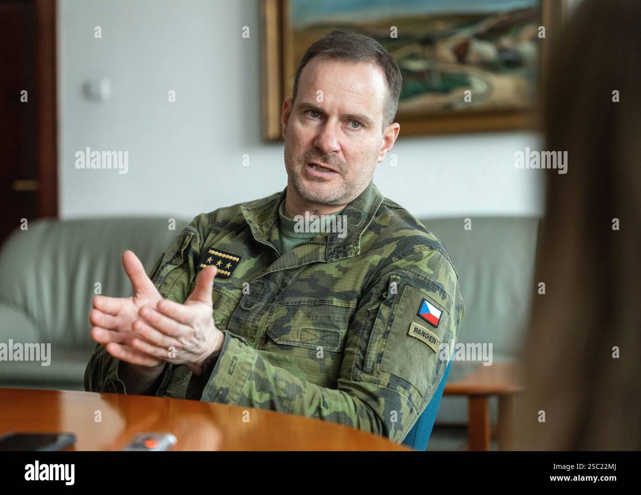 Prague, Czech Republic. 04th Feb, 2025. Karel Rehka, Chief of the ...
