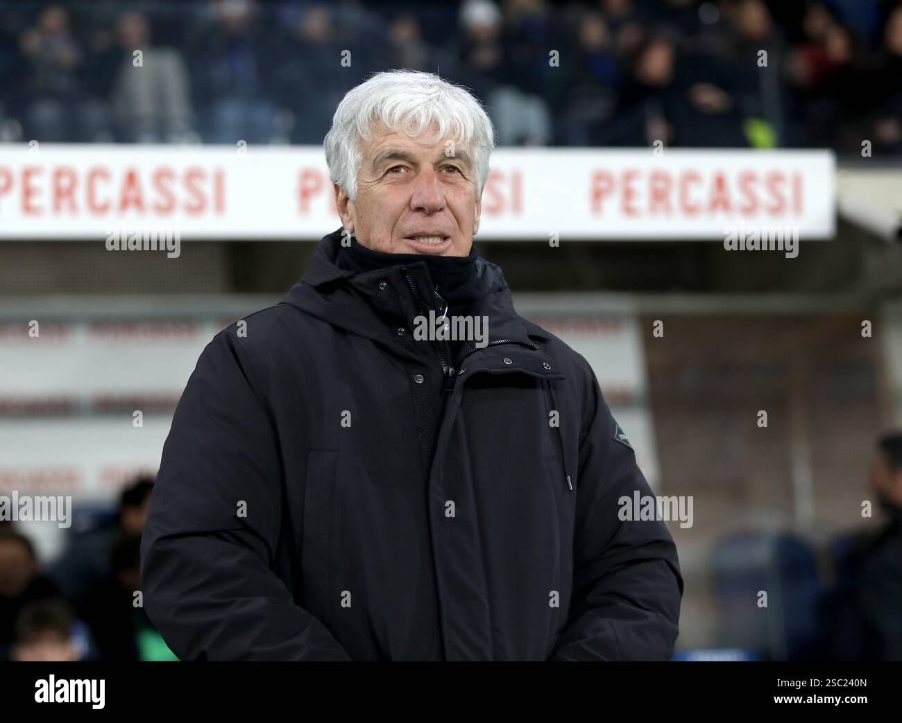 BERGAMO, ITALY - FEBRUARY 4: Gian Piero Gasperini head coach of ...