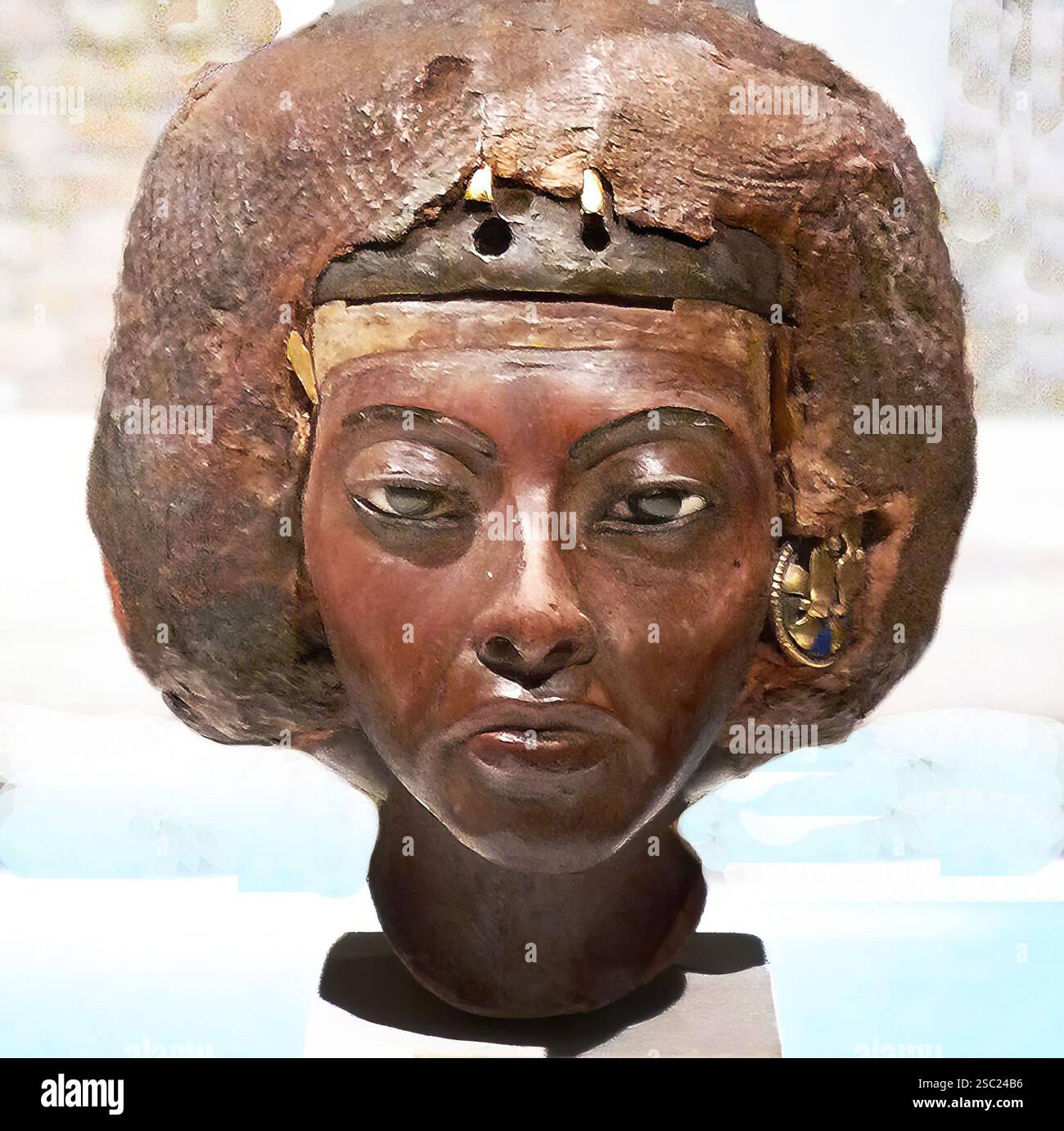 7586. Tiye born c. 1398 BC 1338 BC, was the Great Royal Wife of the ...