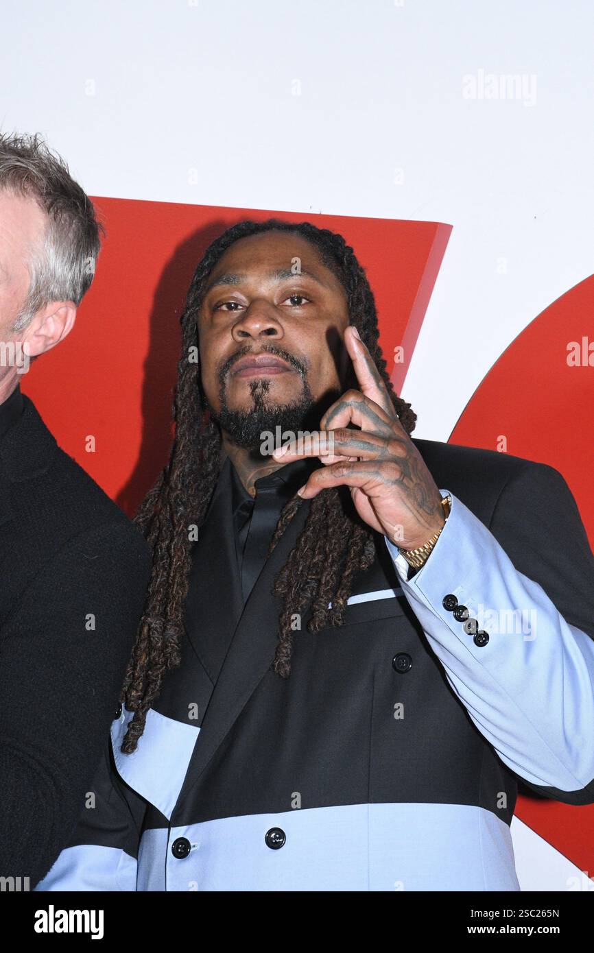 Hollywood, California, USA 3rd February 2025 Actor Marshawn Lynch ...