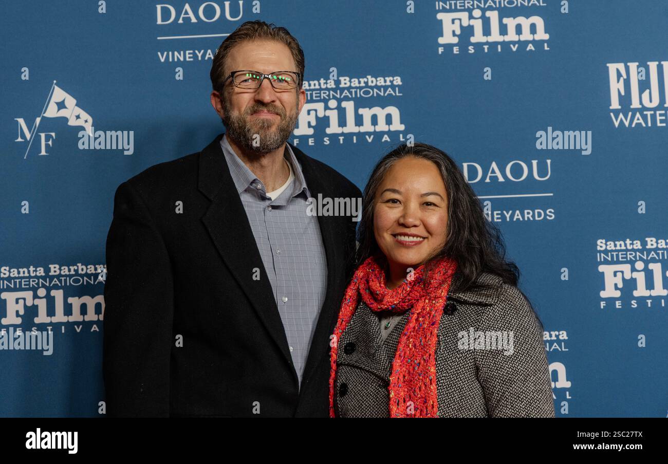 Sanra Barbara, California, USA. 4th Feb, 2025. Santa Barbara Councilman ...