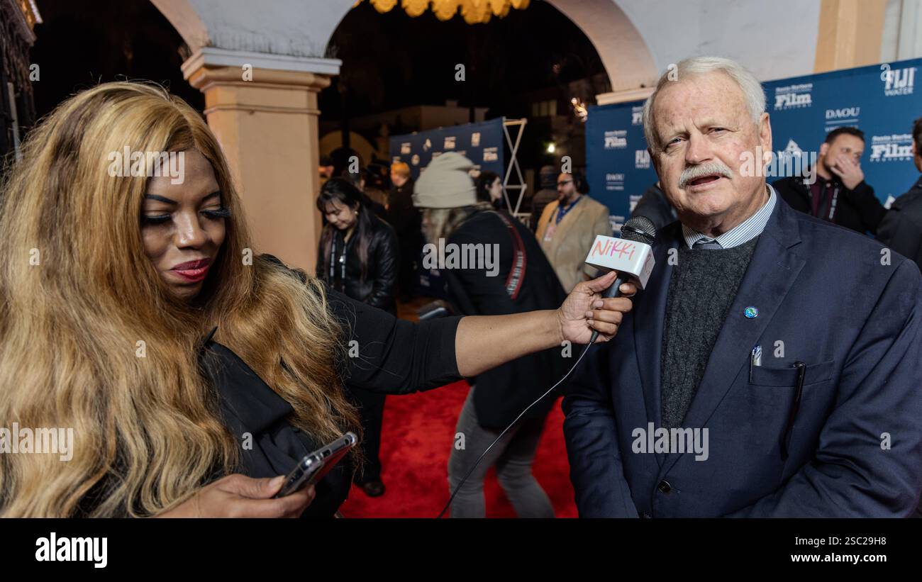 Sanra Barbara, California, USA. 4th Feb, 2025. Santa Barbara's City ...