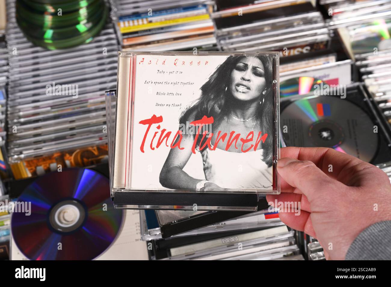 CD album: Tina Turner - Acid Queen Stock Photo - Alamy