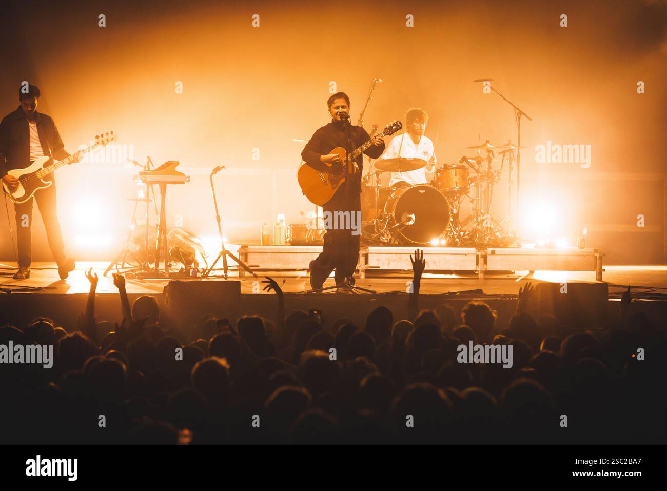 Copenhagen, Denmark. 03rd, February 2025. The English rock band Nothing ...