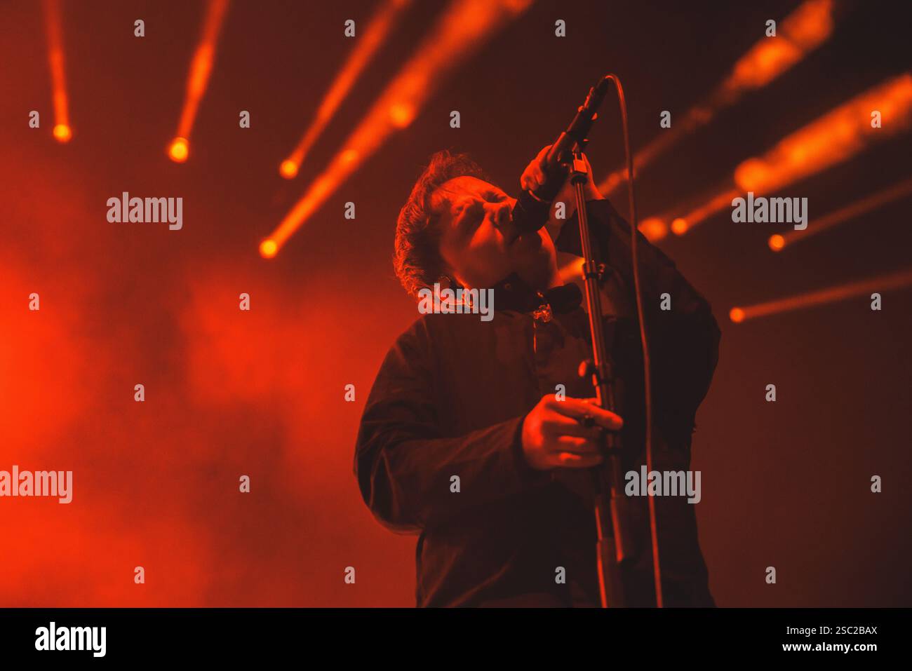 Copenhagen, Denmark. 03rd, February 2025. The English rock band Nothing ...