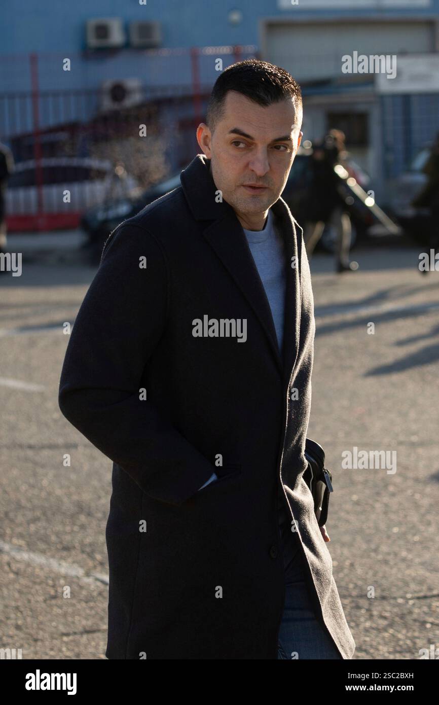 Jenni Hermoso's brother, Rafael Hermoso, arrives to testify as a ...