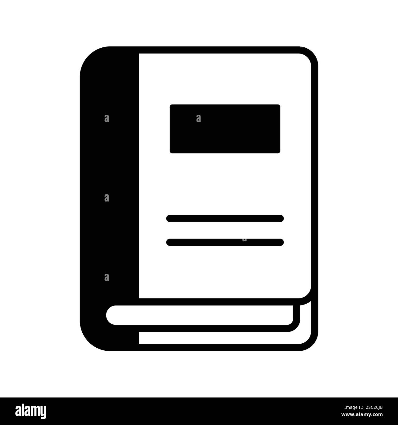 Download this amazing icon of book, isolated on white background Stock ...