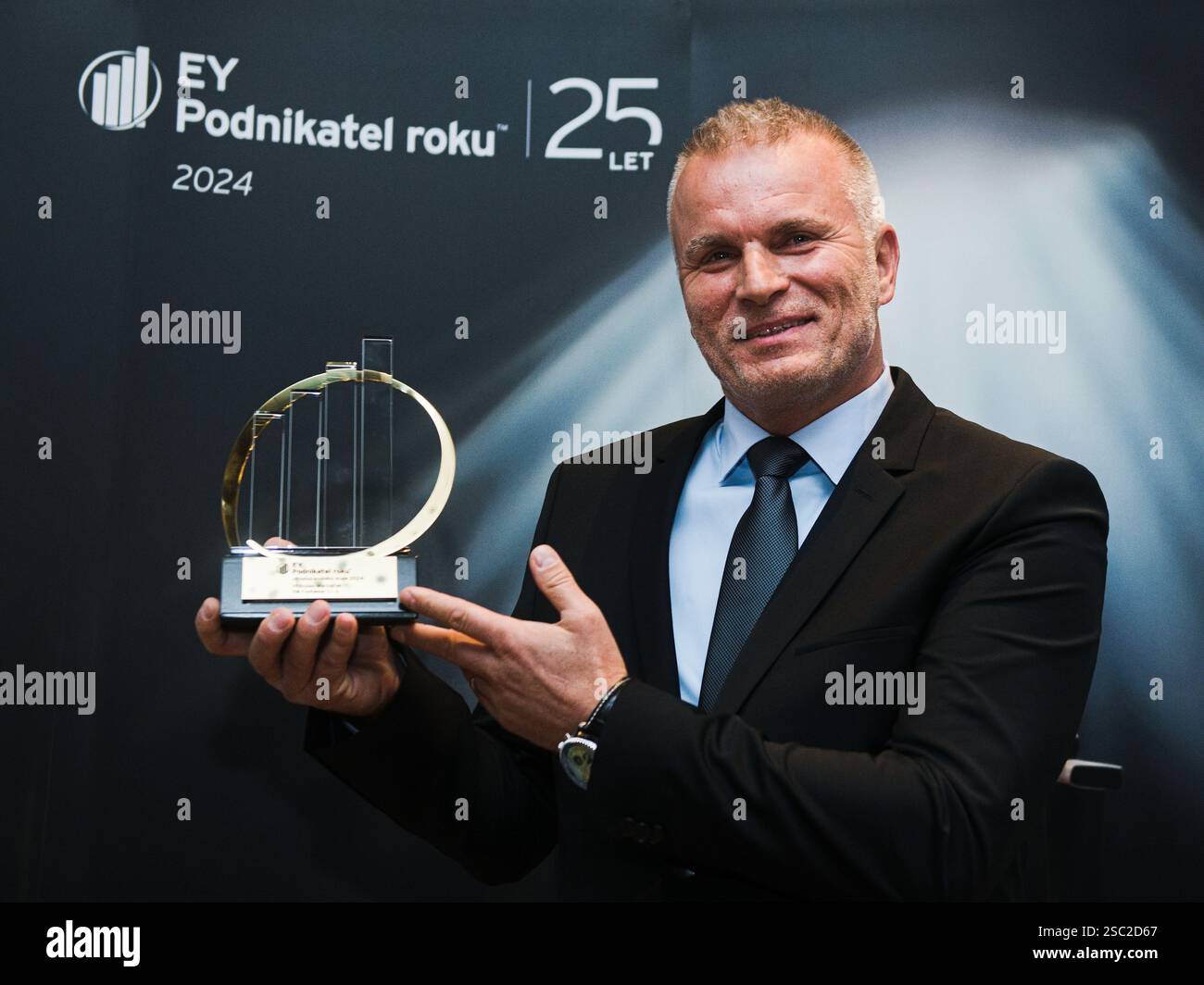 Brno, Czech Republic. 04th Feb, 2025. Vitezslav Machacek of company VM ...