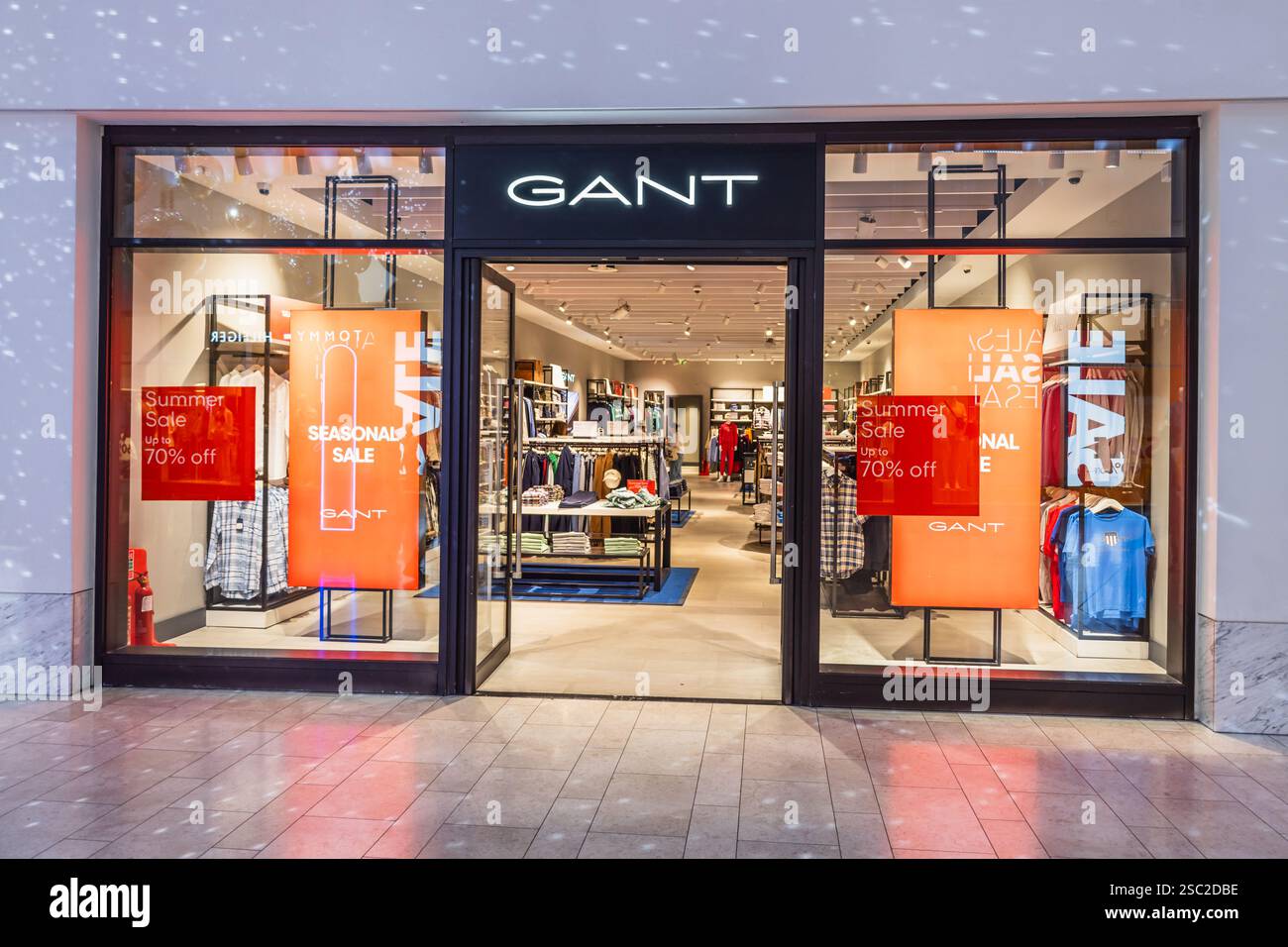 Gant Clothing Store in The O2 Arena. London, UK, 29 June 2023 Stock ...