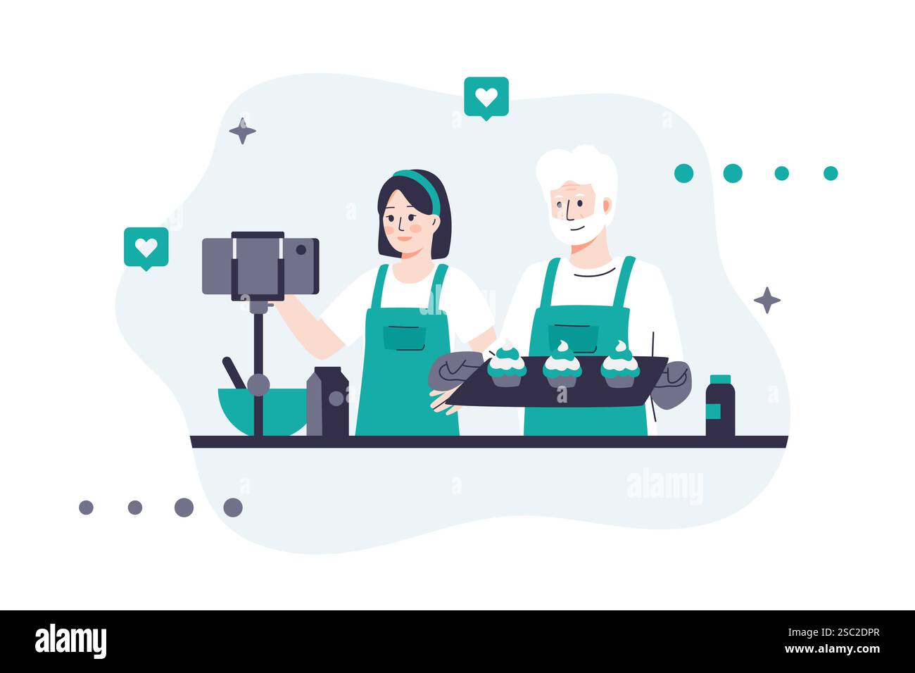 Digital food styling Cut Out Stock Images & Pictures - Alamy