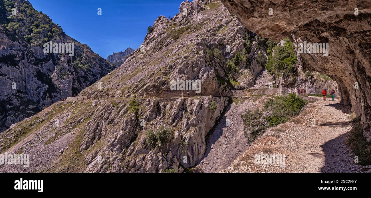 Ruta del Cares, Cares Trail Trekking Path, Picos de Europa National ...