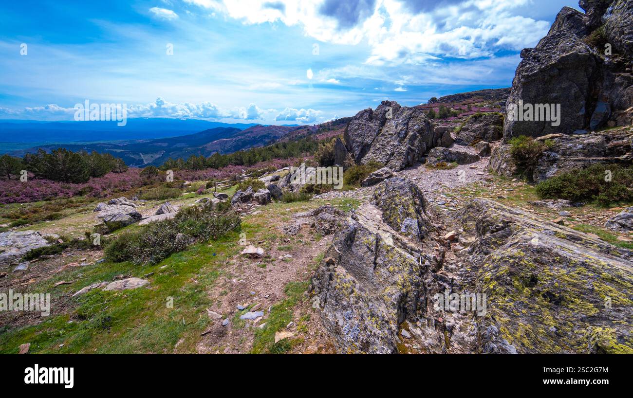 Paso de los Lobos Viewpoint, Las Batuecas Sierra de Francia Natural ...