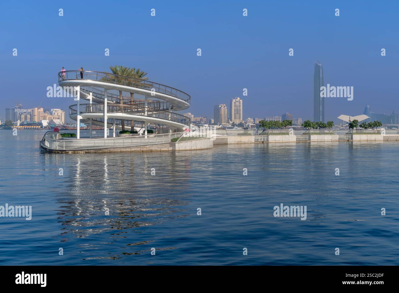 Dubai creek harbour viewing point hi-res stock photography and images ...