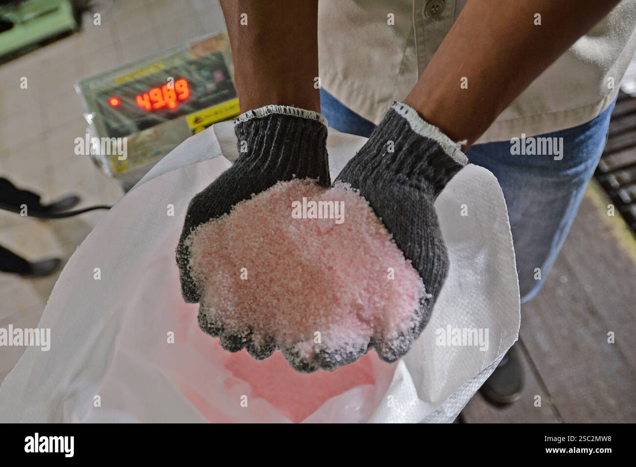 February 4, 2025, Semarang, Semarang, Indonesia: An arrangement of bags ...