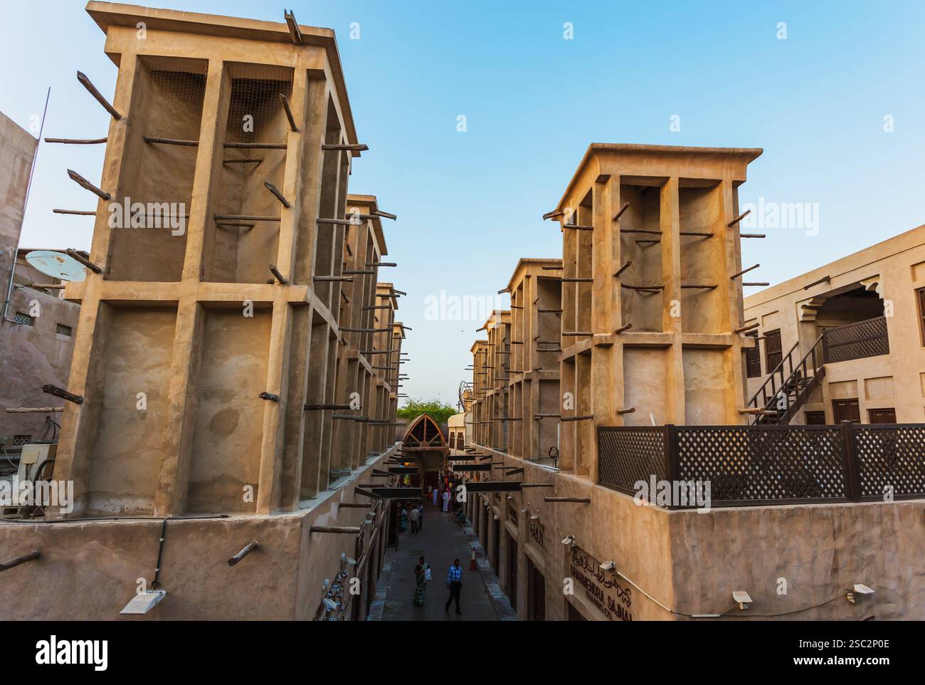 Arab Street in the old part of Dubai, UAE Stock Photo - Alamy