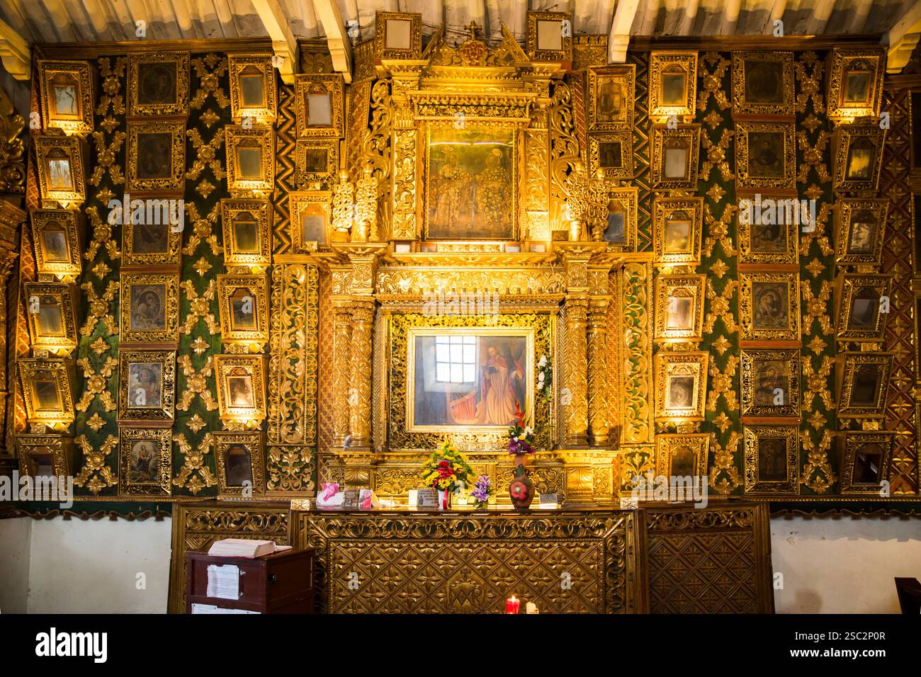 Immaculate Conception Church. Church built in 1693. It preserves within it objects of high ...