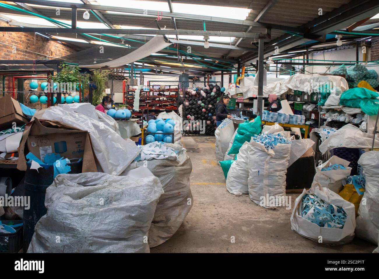 Sports ball factory. Since 1930, the inhabitants of the municipality ...