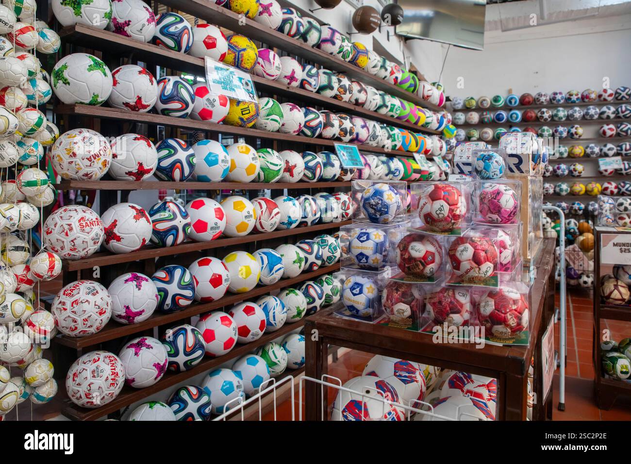 Sports ball factory. Since 1930, the inhabitants of the municipality ...