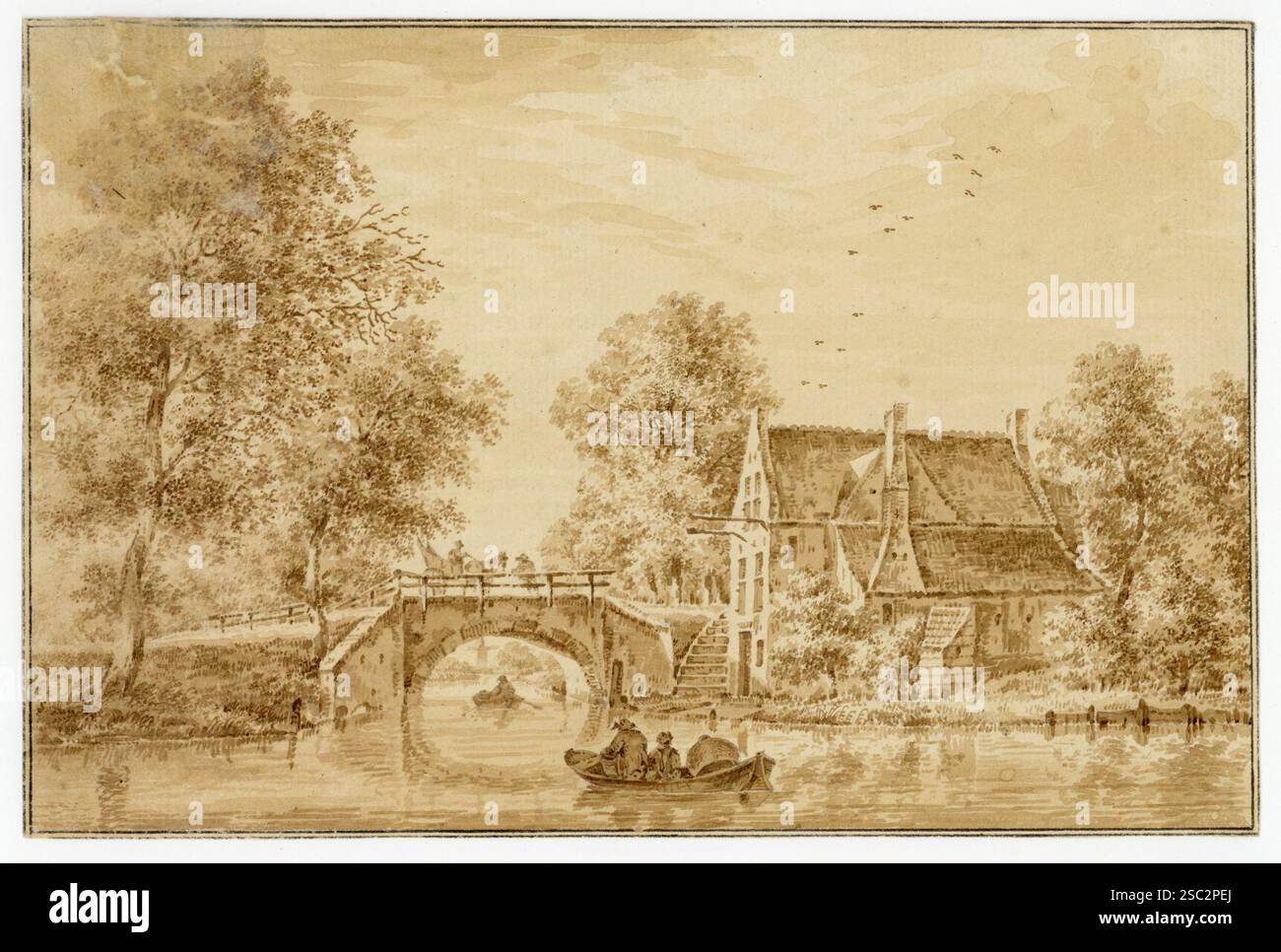 Gezicht op de Geinbrug over de Doorslag te Jutphaas ter hoogte van de ...