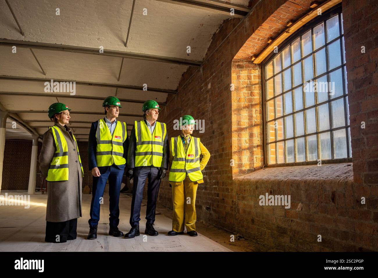 EDITORIAL USE ONLY (Left to right) Tate Liverpool director Helen Legg ...