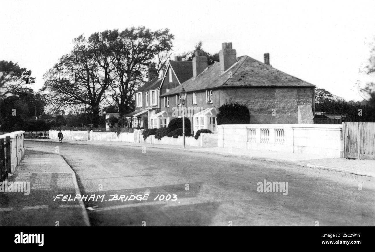 West Sussex. circa.1920s – A vintage photographic postcard entitled ...