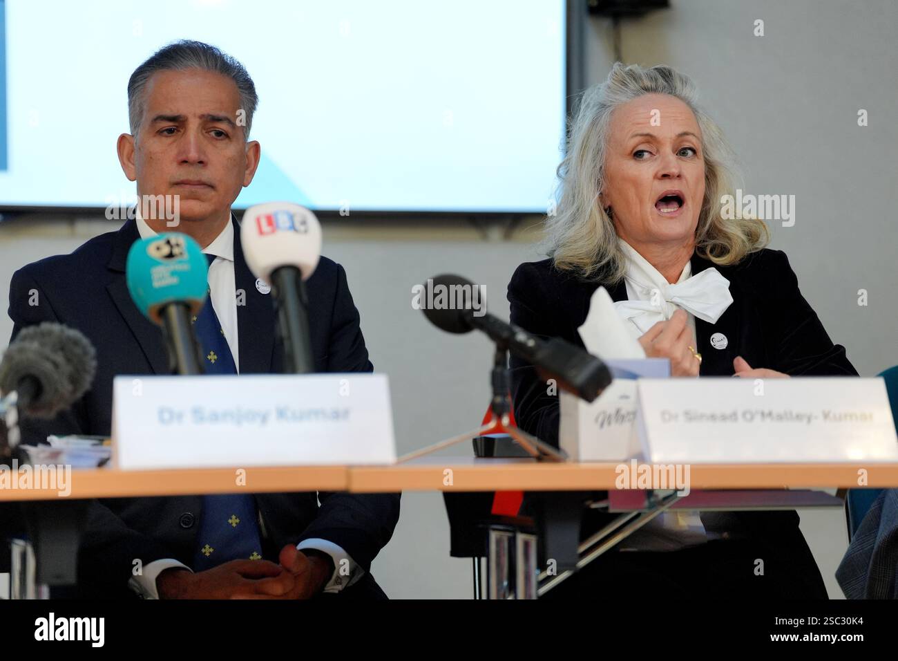 Dr Sanjoy Kumar and Dr Sinead O'Malley, the parents of Grace O'Malley ...