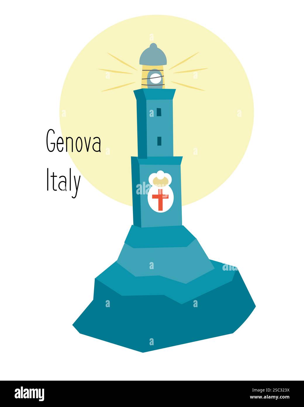 Lanterna genova Stock Vector Images - Alamy