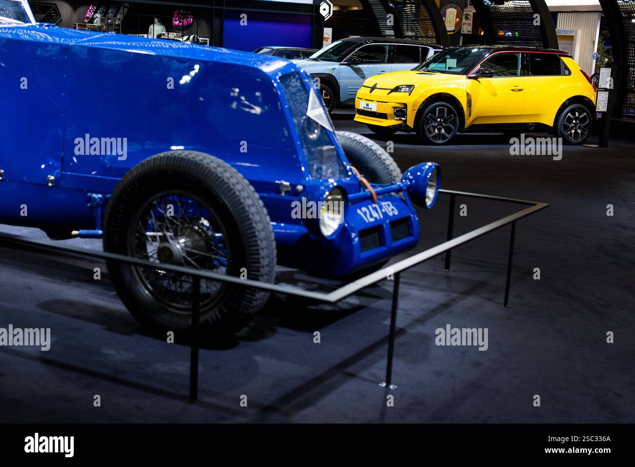 Paris, France. 05th Feb, 2025. Renault 5 during the Retromobile ...