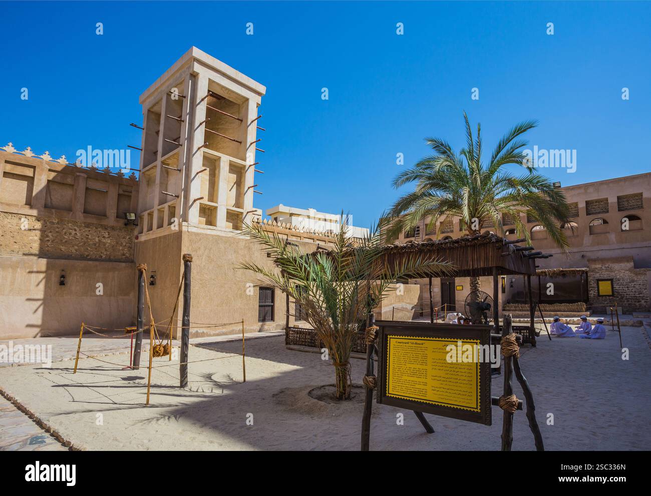 DUBAI, UAE-NOVEMBER 9, 2013: Heritage Village. It is the largest ...