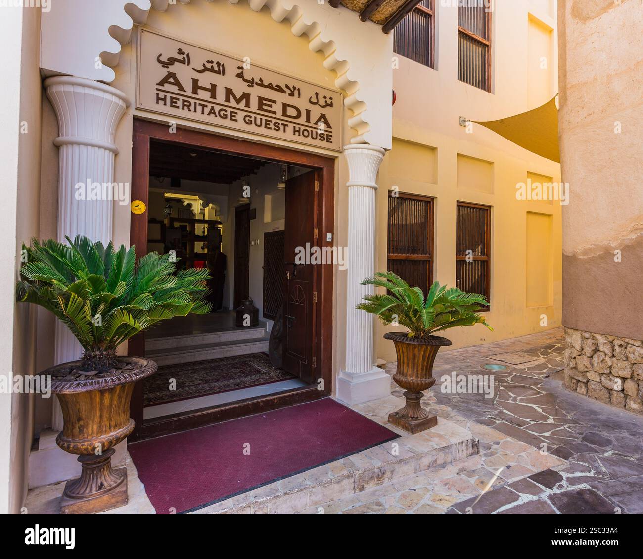DUBAI, UAE-NOVEMBER 9, 2013: Heritage Village. It is the largest ...