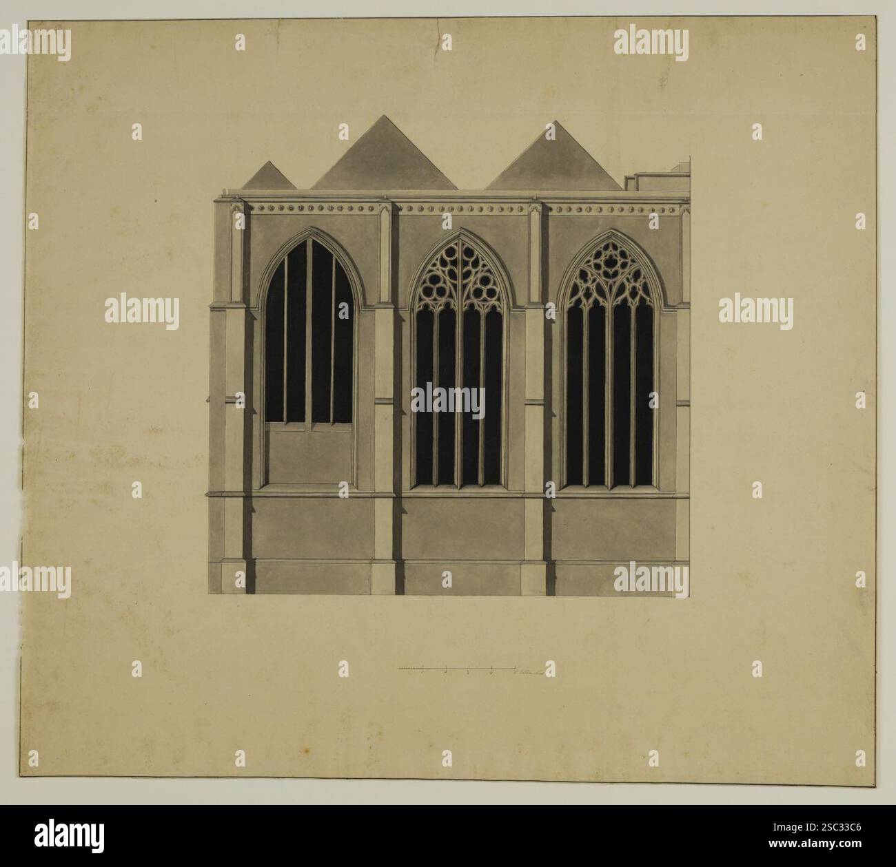 Opstand van de zijkapellen van Van Montfoort Van Veen en Van ...