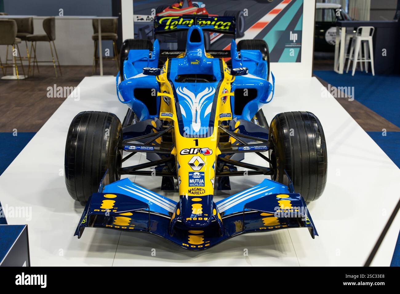 Paris, France. 05th Feb, 2025. Renault R26 during the Retromobile ...