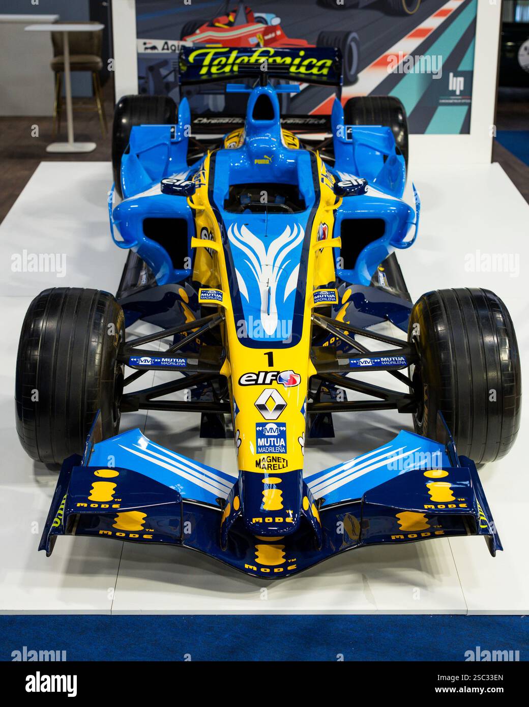 Paris, France. 05th Feb, 2025. Renault R26 during the Retromobile ...