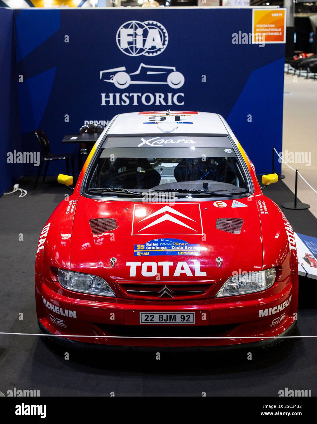 Paris, France. 05th Feb, 2025. Stand FIA, Citroen Xsara during the ...