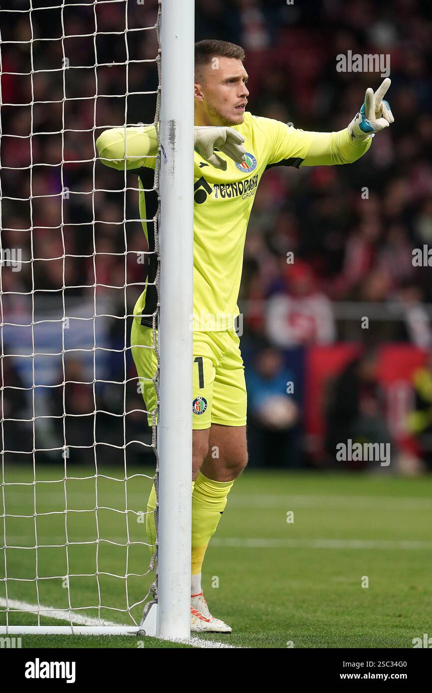 Madrid, Spain. 04th Feb, 2025. Getafe CF's Jiri Letacek during Spanish ...