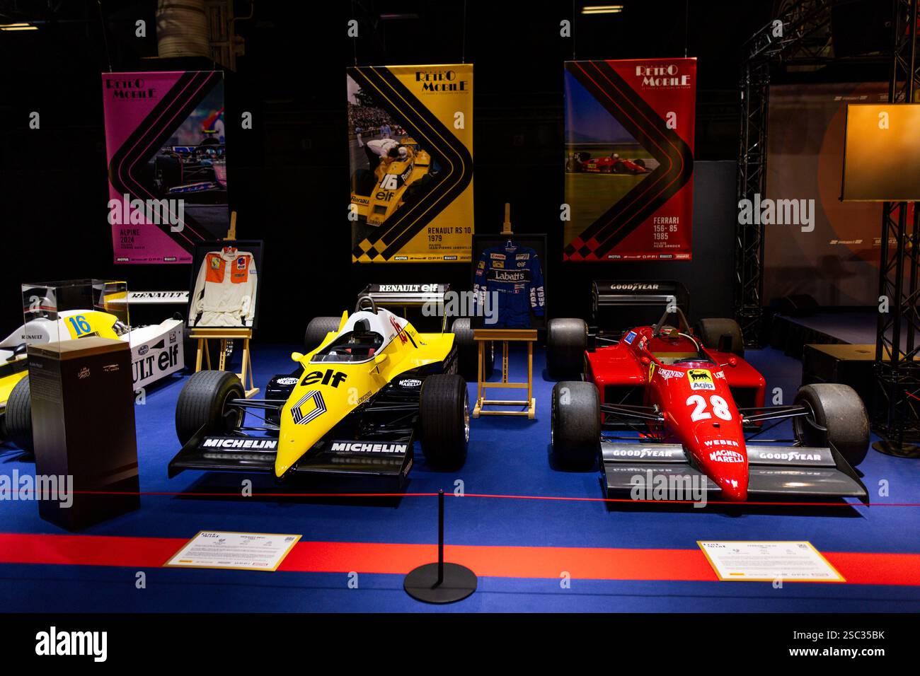 Paris, France. 05th Feb, 2025. Renault RS10, Ferrari 156 during the ...