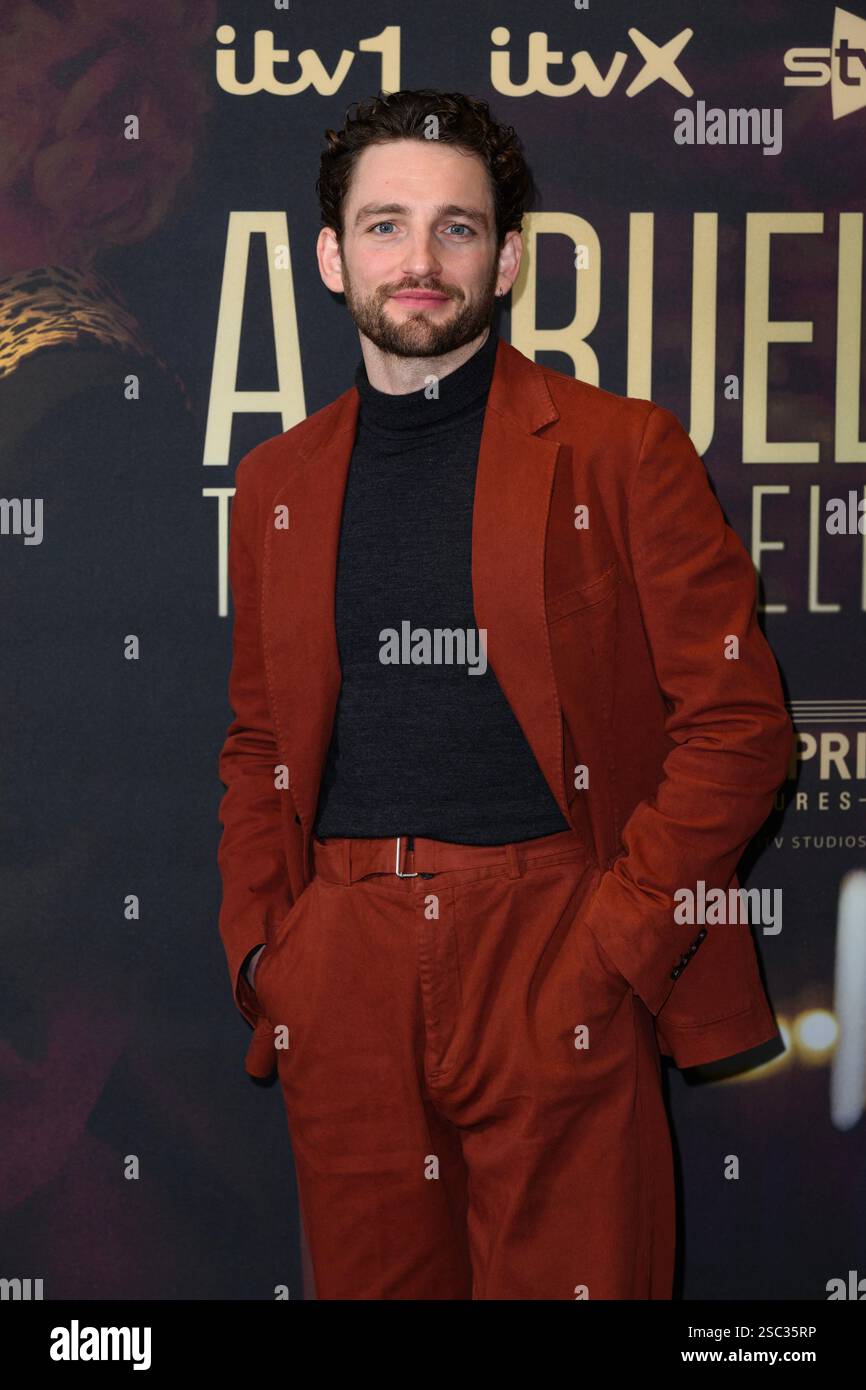 London, UK. February 5th, 2025. Laurie Davidson at the A Cruel Love ...