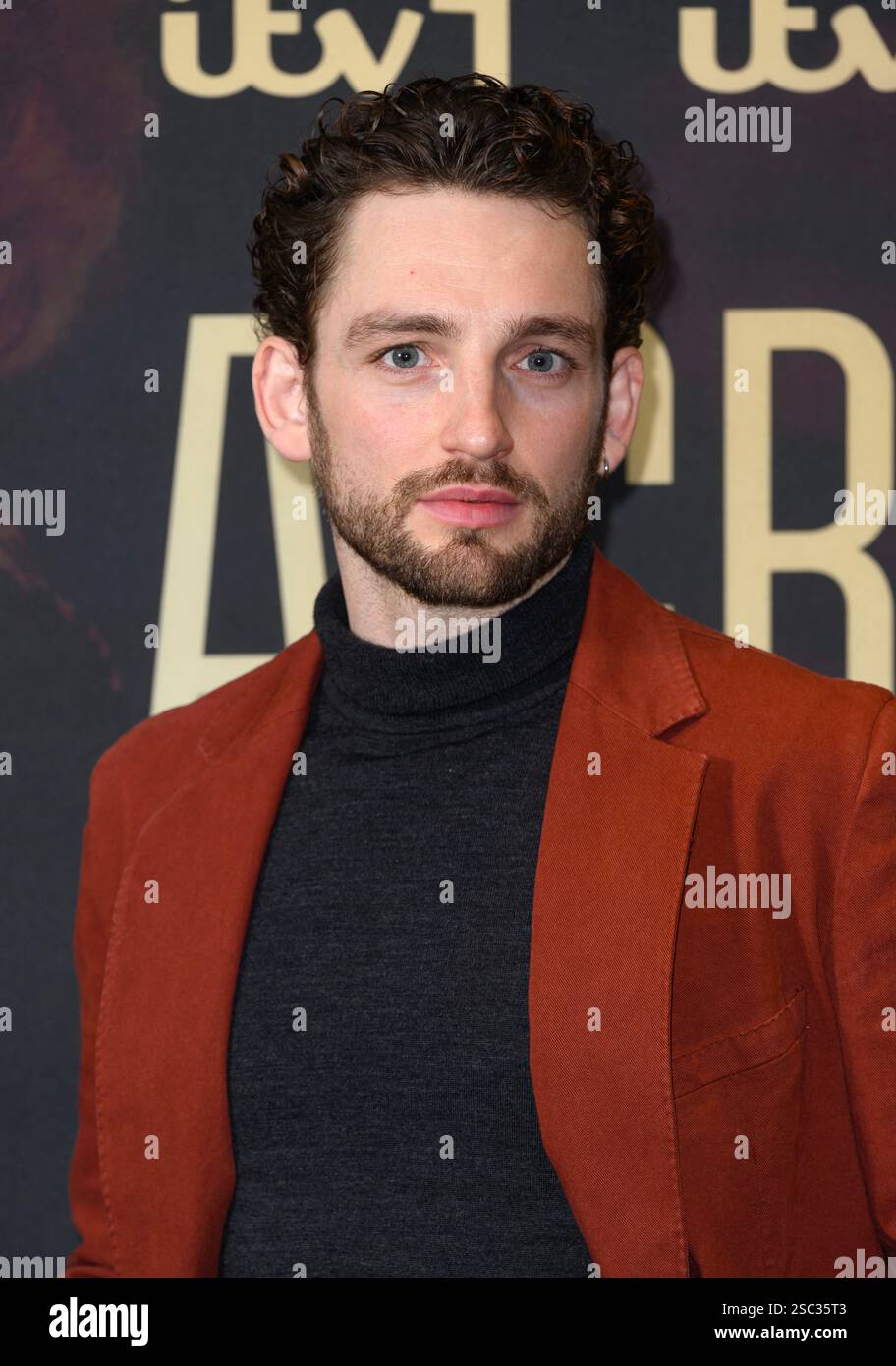 London, UK. February 5th, 2025. Laurie Davidson at the A Cruel Love ...