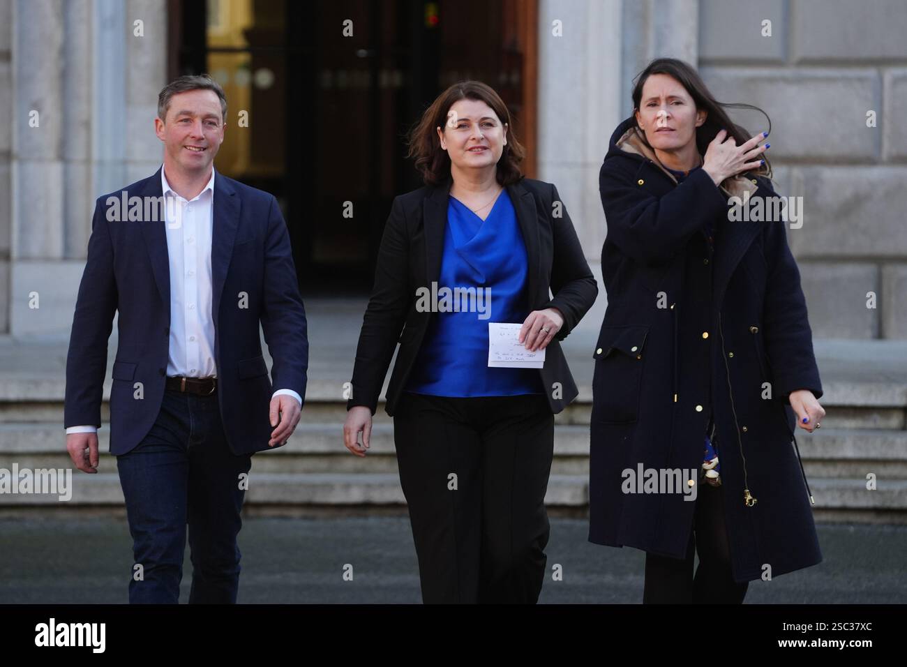 Social Democrats politicians (left to right) Rory Hearne, Jennifer ...
