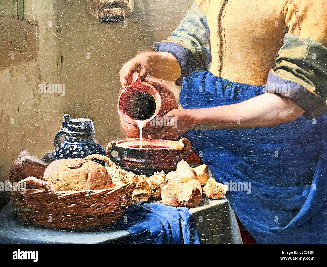 Amsterdam, Netherlands. January 18, 2025. Close up of famous oil ...