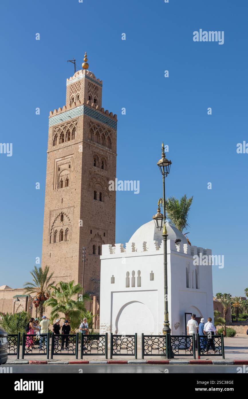 Kubba Fatima Zohra, The Koutoubia Mosque Minaret in Marrakech, Morocco ...