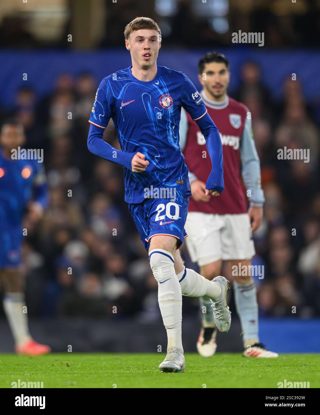 London, UK. 03rd Feb, 2025. Chelsea v West Ham United - Premier League ...