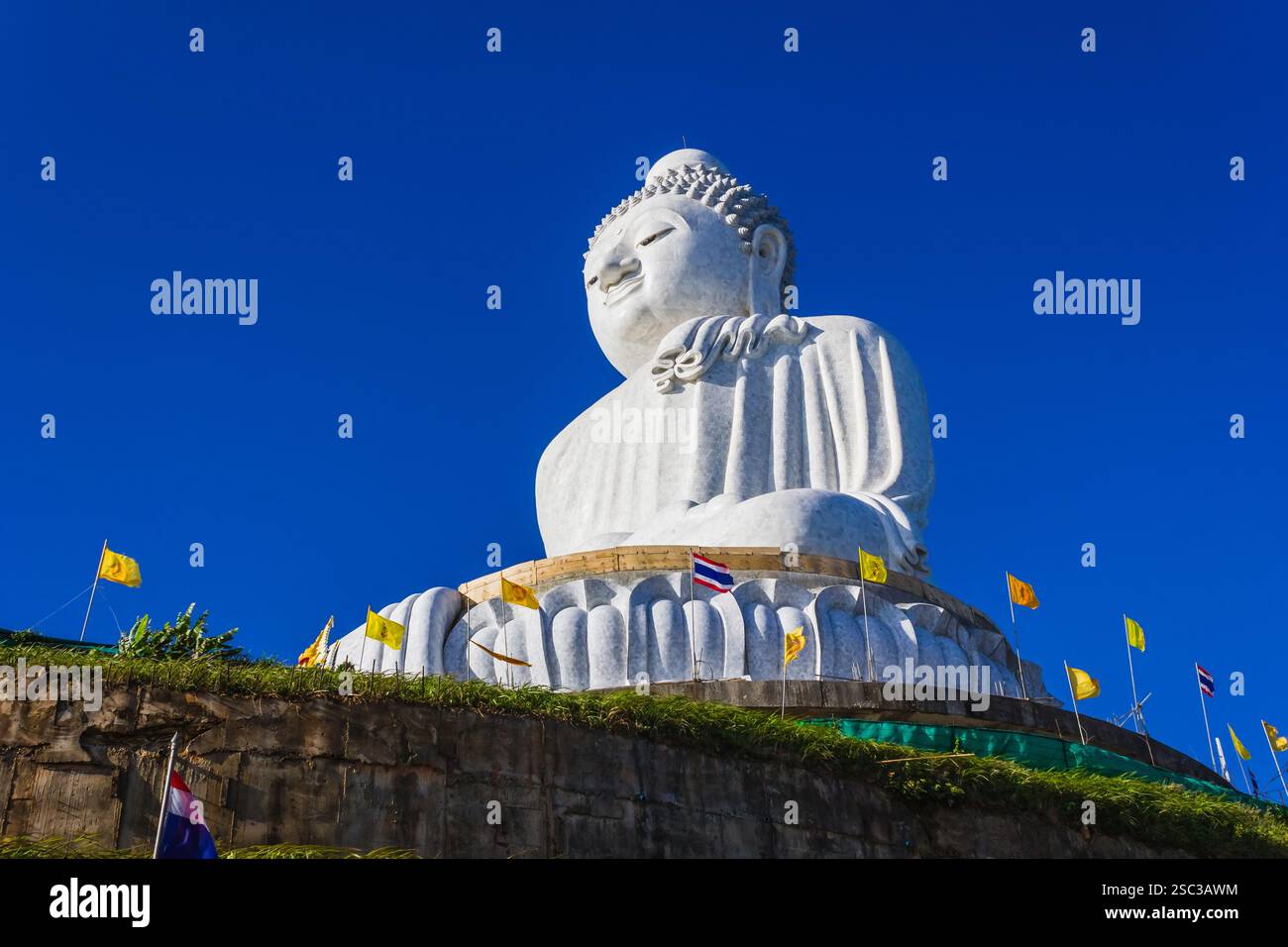 Big Buddha monument on the island of Phuket in Thailand Stock Photo - Alamy