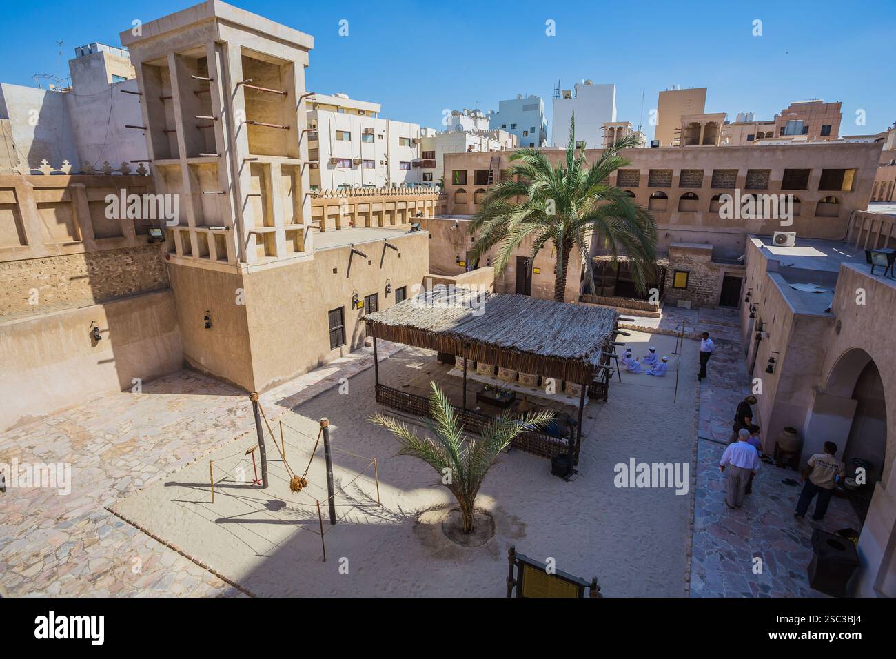 DUBAI, UAE-NOVEMBER 9, 2013: Heritage Village. It is the largest ...