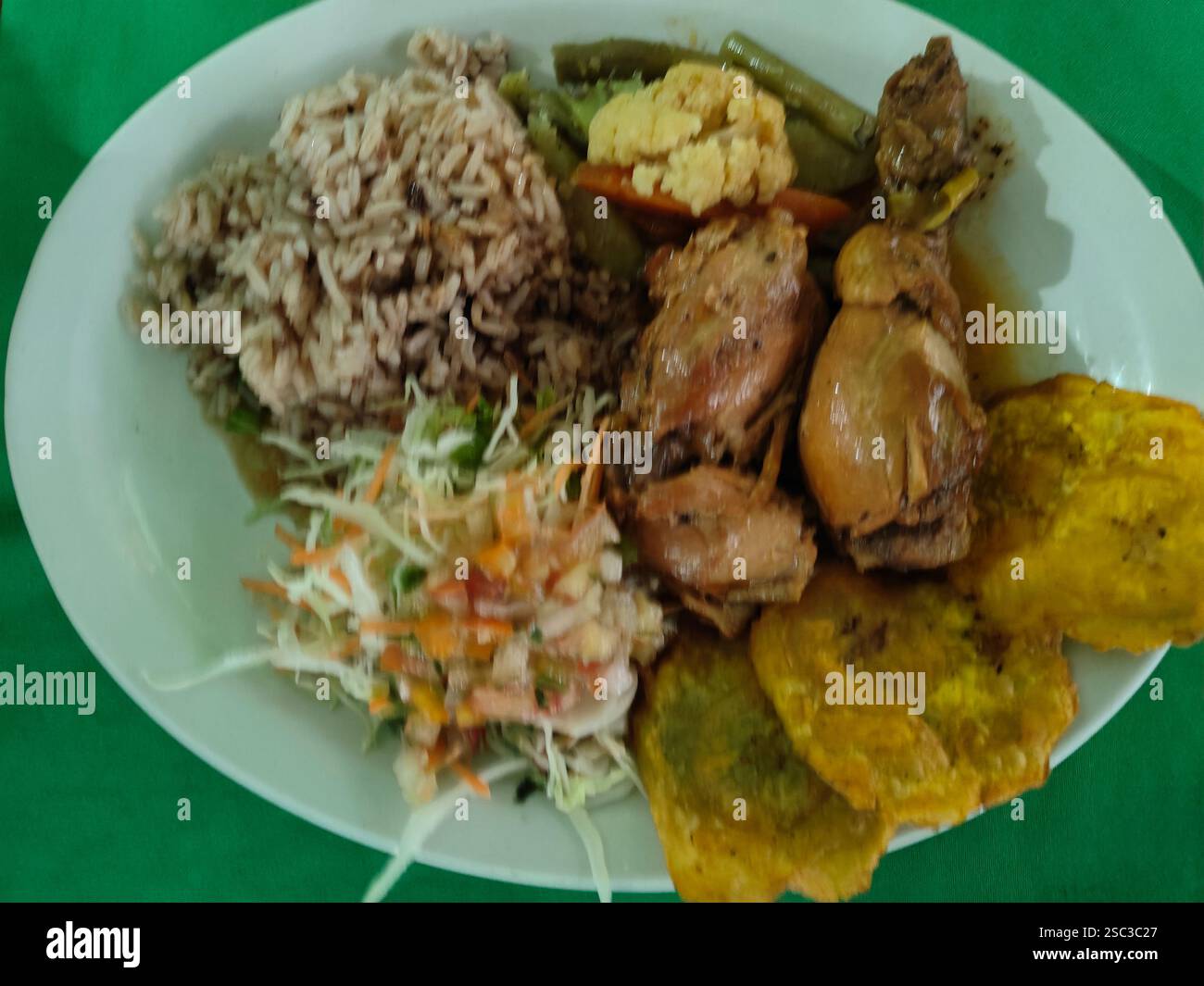Costa Rican Food Plantain Tourism Gallo Pinto Rice and Beans Paradise ...